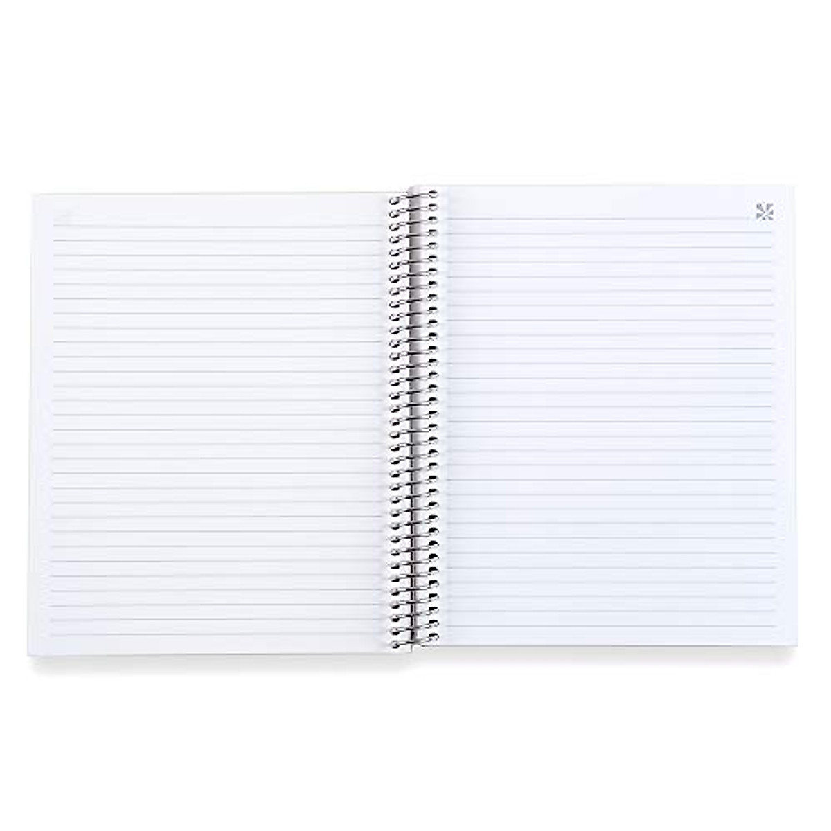 Erin Condren 8.5" x 11" Spiral Bound College Ruled Notebook - Layers Colorful. 160 Lined Page Note Taking & Writing Notebook. 80Lb Thick Mohawk Paper. Stickers Included