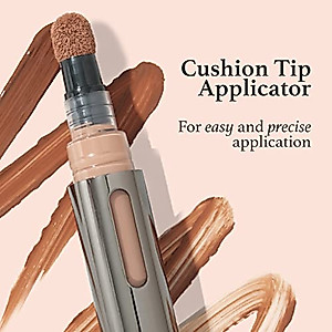 Julep Cushion Complexion Multitasking Skin Perfecter - 100 Alabaster - Concealer, Foundation, Brightener, Contour Stick - Infused with Turmeric - Buildable Medium-to-Full Coverage - Natural Finish