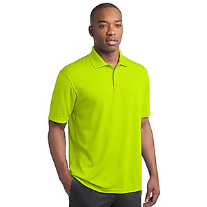 SPORT-TEK Men's PosiCharge Micro Mesh Polo L Forest Green