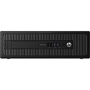 HP ProDesk 600 G1 SFF Slim Business Desktop Computer, Intel i5-4570 up to 3.60 GHz, 8GB RAM, 256GB SSD, DVD, USB 3.0, Windows 10 Pro 64 Bit (Renewed)