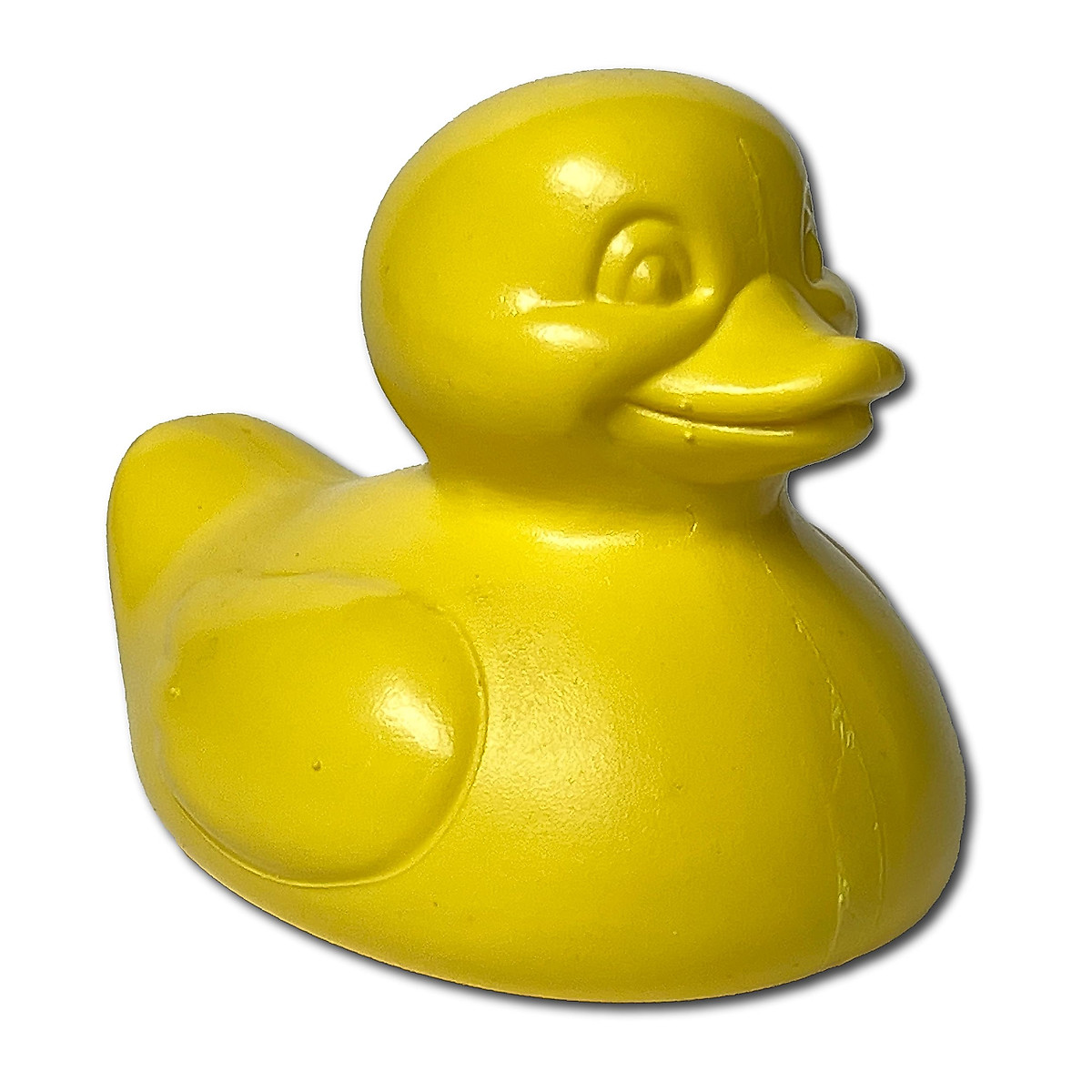 Celebriducks The Good Duck - BPA & PVC Free Rubber Duckie Baby Bath Toy Teether - Yellow
