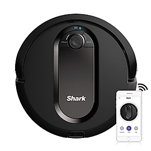Shark IQ Robot RV1001 App-Controlled Robot Vacuum with Wifi and Home Mapping, Pet Hair Strong Suction with Alexa (Renewed)