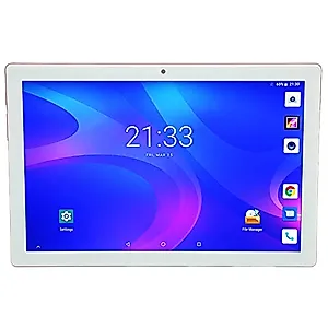 10.0 Inch Tablet Calling Tablet Front 8MP Rear 13MP 100240V 8 Core CPU 8GB 256GB Pink 1920x1200 for Gaming (EU Plug)