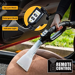 Vacmaster Wet Dry Shampoo Vacuum Cleaner 3 in 1 Portable Carpet Cleaner 8 Gallon 5.5 Peak HP Power Suction