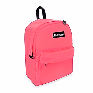 Everest 2045CR Classic Backpack, Hot Pink, One Size