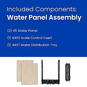 AprilAire 4788 Humidifier Maintenance Kit with Water Panel Model No. 45 Humidifier Replacement Filter for AprilAire Whole-House Humidifier Models: 400, 400A, 400M