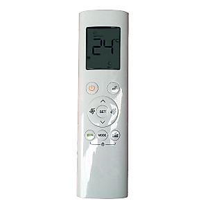 Replacement for Midea Air Conditioner Remote Control Model Number RG58B/BGEF RG58B1/BGEF RG58E2/BGEF RG58E3/BGEF RG58E4/BGEF RG58A/BGEF RG58H/BGCE RG58B/BGEU1