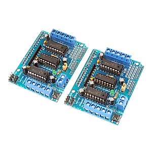 L293D Drive Module Motor Drive Shield Expansion Board Motor Control Board Compatible with Arduino UNO Arduino Mega 2560 Duemilanove Diecimila 2PCS
