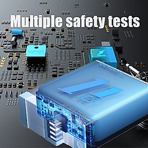 REYGEAK Battery Charger for GoPro Hero 12/11/10/9 Black, Portable Charger 3-Channel Battery Charging Storage 3 Pack Rechargeable Hero 12/11/10/9 Batteries (Charger + 3 x Batteries)