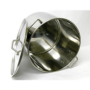 60 Quart Stainless Steel Stock Pot - Versatile Cooking Essential