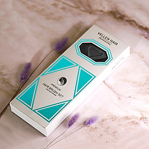 Vellen Hair Color Brush Set, 4 different sizes for smooth Application, Perfect for Hair coloring and Balayage, Reusable and Washable (Black)