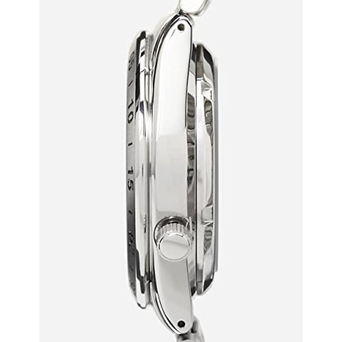 Seiko Men's Analogue Automatic Watch with Stainless Steel Bracelet – SNKE01K1, Black/Silver, Bracelet