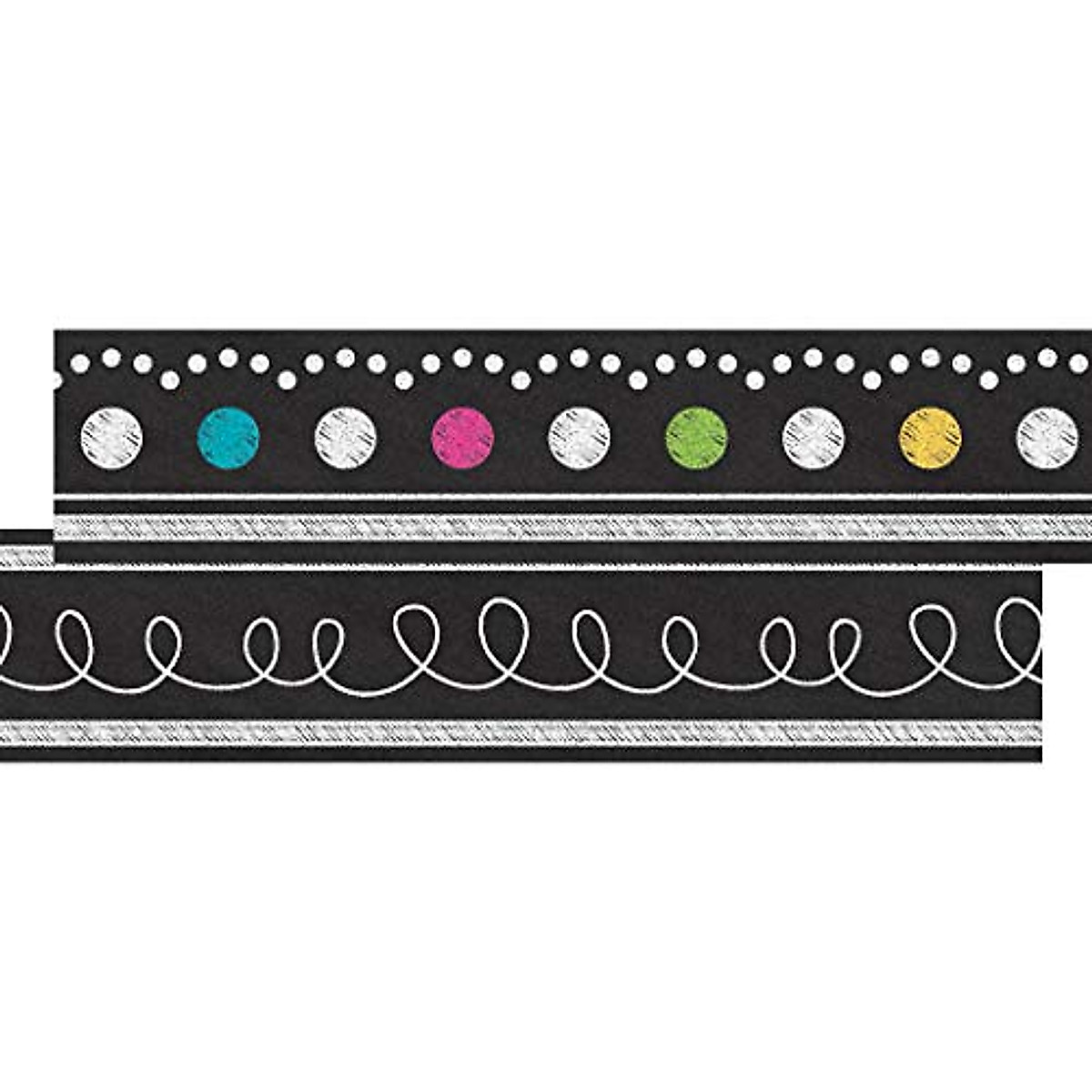 Chalkboard Brights Ribbon Runner