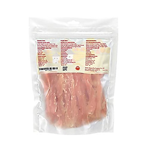 Pawmate Chicken Jerky Twist Strips for Dogs, Natural Healthy Low Fat Real Chicken Cuts Training Dog Treats with Taurine 11oz