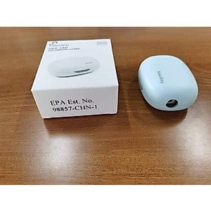 NewWay Mini Toothbrush Sterilizer Cover Rechargeable Travel Toothbrush Case with Holder for Houshold and Traving or Business Trip Blue