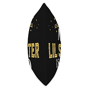 Yellow Crown 50th Birthday Gift For LIL Sister My Lil Sister is 50 Years Old 1973 50th Birthday Gifts Throw Pillow, 16x16, Multicolor