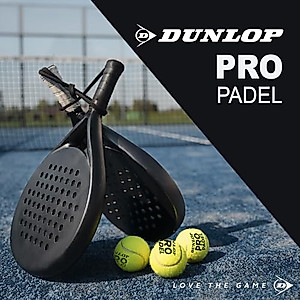Dunlop Sports Dunlop Pro Padel, 3-ball can, Yellow