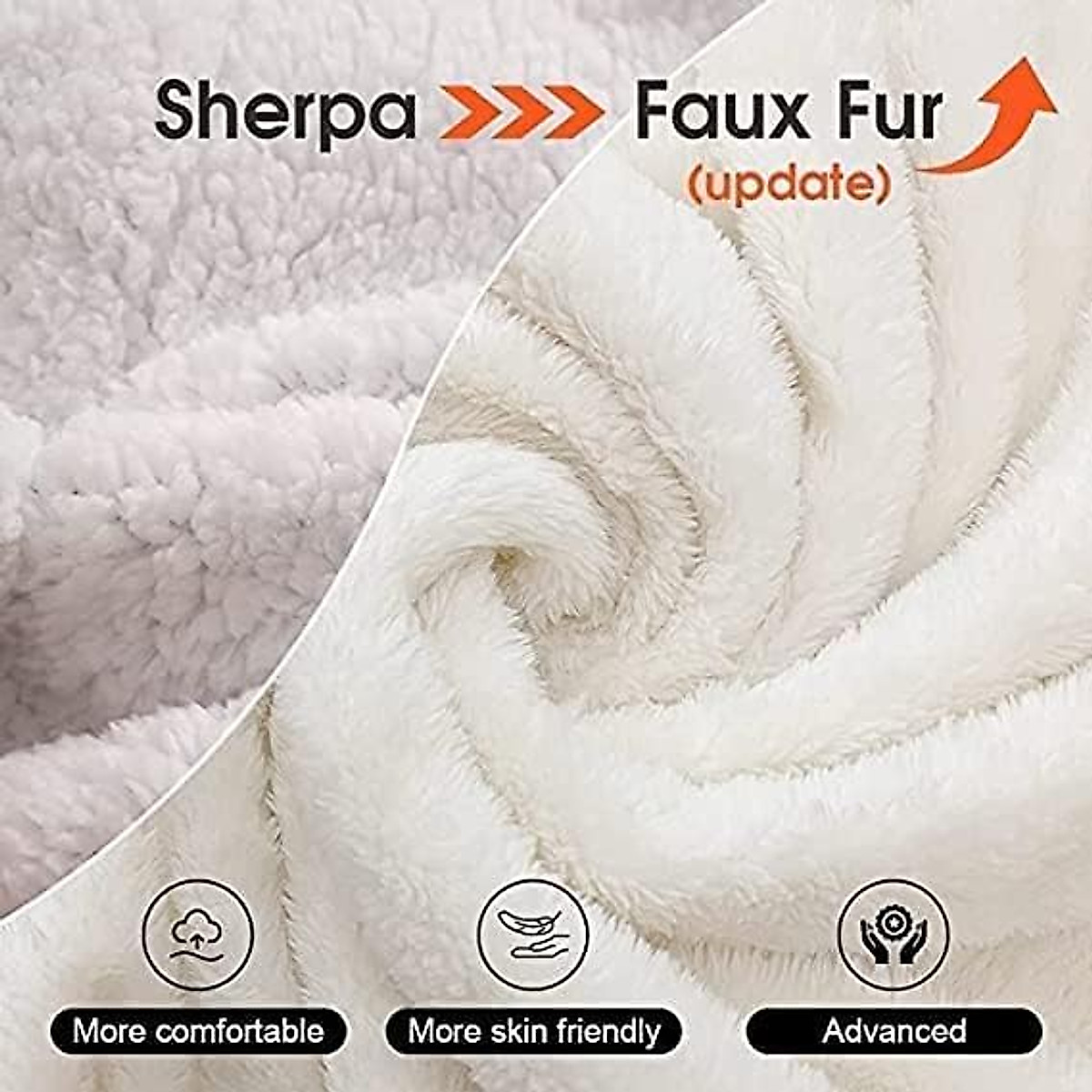 Halloween Throw Blanket for Couch and Bed Spider Webs Witch's Hat Black Bats and Decorated Pumpkins Print on Soft Blanket for Kids and Adult