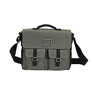 Ducti Ft. Worth Laptop Messenger Bag, Black