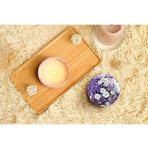 LA BELLEFÉE Scented Candles, Natural Soy Candles for Home Scented, Gifts for Mom Candles Gifts for Women, Spa, Yoga, Lavender, Blush Peony, Cinnamon Apple, Velvet Rose