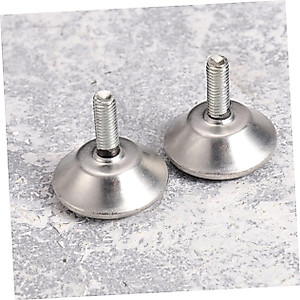 Healeved Universal Adjustable Furniture Foot Pads 20pcs Set 40mm Leveling Feet M8 Thread Design for Office Home