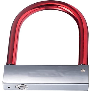 DULASP Anti-Theft Lock Bike U Lock Heavy Duty U Lock with Keys for Bikes Electric Bikes and Scooters Internal Bicycle U-Shaped Lock