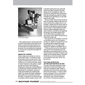 Backyard Foundry for Home Machinists (Fox Chapel Publishing) Metal Casting in a Sand Mold for the Home Metalworker; Information on Materials & Equipment, Pattern-Making, Molding & Core-Boxes, and More