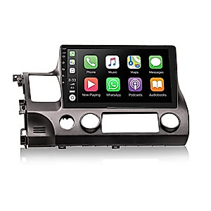 maXpeedingrods Car Stereo Radio for Honda Civic 2006-2011, 10.1'' HD Touch Screen in-Dash GPS Navigation, Wireless Apple Carplay & Android Auto, Mirror Link, Bluetooth, WiFi, USB Charging, 2G+32G