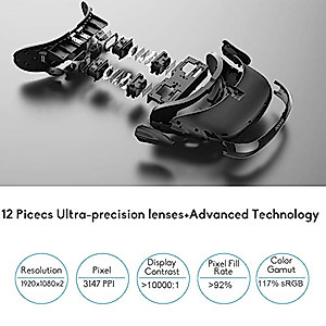 GOOVIS Cinego G2 Cinema Headset Meta -Universe None VR HMD Monitor 3D Theater Goggles with Android TV Box