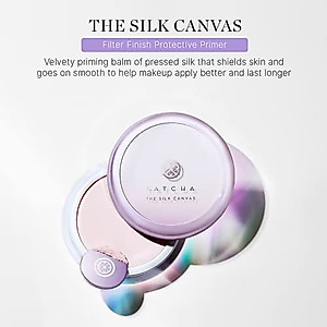 Tatcha The Silk Canvas: Velvety Makeup Perfecting Primer Helps Makeup Last Longer and Instantly Perfects Skin- 20 grams / 0.7 oz