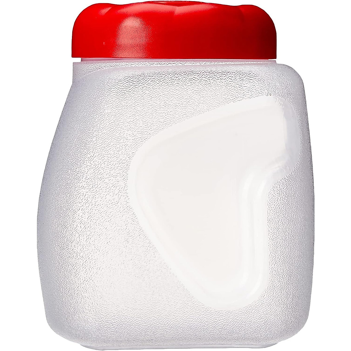 Tribello LARGE 22 OZ Ground Coffee Container For Coffee Beans, Plastic Jar With Screw On Lid For Dry Food Sugar, Flour, Coffee Grounds Container Storage With Scoop - Easy Grip - BPA Free