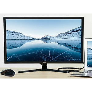 BTO New Dual 19 Inch LED Computer Desktop Tower Monitor, HD+ 1440 x 900 IPS Crisp Display, HDMI and VGA Port, 75Hz Refresh Rate, VESA Mountable, [ Black ]