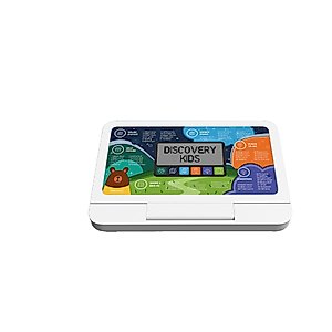 Discovery Kids Teach & Talk Swivel Laptop, Children’s Educational Interactive Computer, 60 Challenging Games and Activities, LCD Screen, Keyboard and Mouse Included