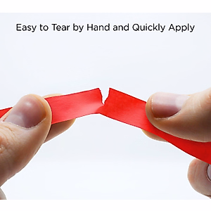 ChromaLabel 1/2 Inch Colored Masking Tape, Variety Pack Color Code Labeling Tape for Crafting and Organizing - 500 Inch Rolls (13.88 Yards), 5 Assorted Colors