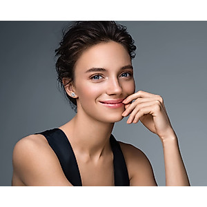 Moissanite Stud Earrings for Women Sterling Silver Moissanite Dianmond Piercing Earring Aretes para Mujer Love knot Hypoallergenic Anniversary Birthday Mothers Day Gifts for Her Women Mom Wife