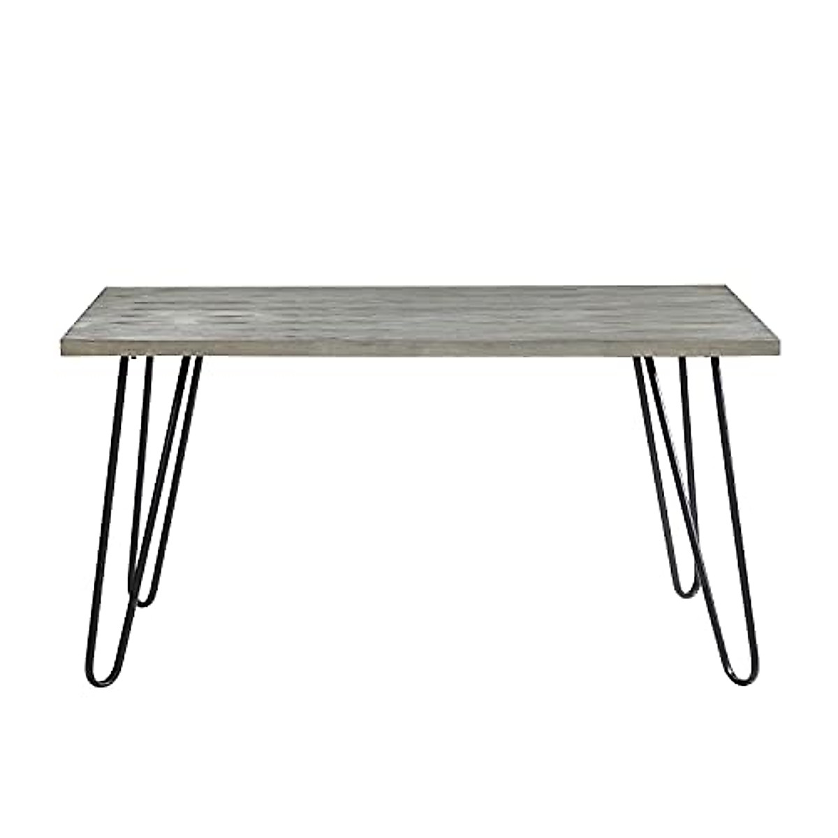 Lexicon Elyse Dining Table, Gray/Black