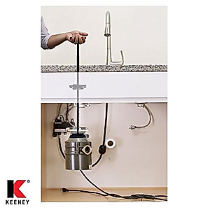 Plumb Pak 3H2013 Garbage Disposal Installation Tool, 25 x 4.5 x 1.5 inches, Black