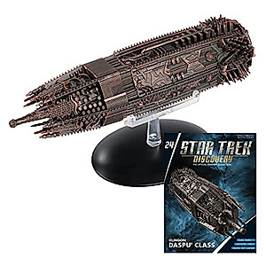 Star Trek The Official Discovery Starships Collection | Klingon Daspu' Class with Magazine Issue 24 by Eaglemoss Hero Collector