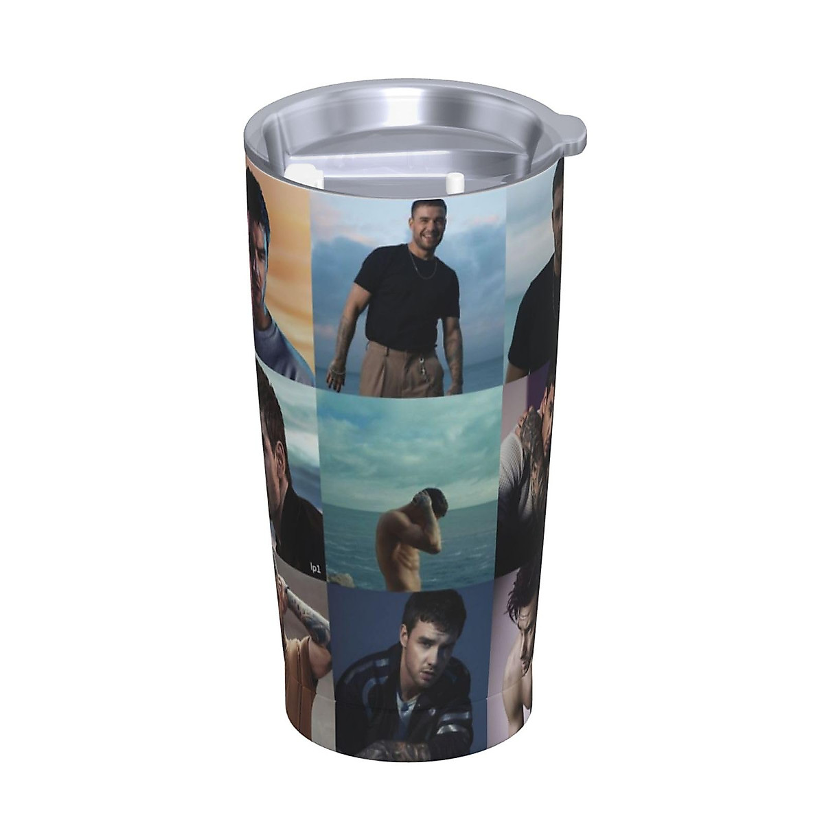 UALWORY Liam Music Payne Tumbler Cup 20oz Travel Coffee Mug with Lid and Straw Stainless Steel Insulated Mugs