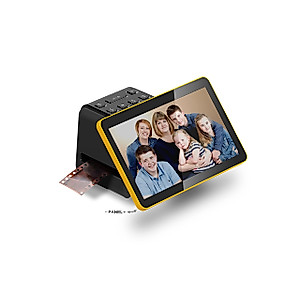 KODAK Slide N SCAN Digital Film Scanner 7" Max - Negatives Film and Slide Digitizer with Large 7” LCD Screen, Convert Color & B&W Negatives & Slides 35mm, 126, 110 Film to High Resolution 22MP JPEGs