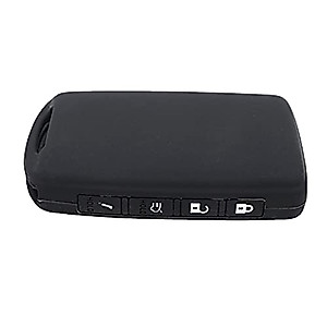 WFMJ 2Pcs Black Silicone with keyring for Mazda 3 Hatchback CX-5 CX-30 CX-9 Smart 4 Buttons Remote Key Fob Cover Case Chain