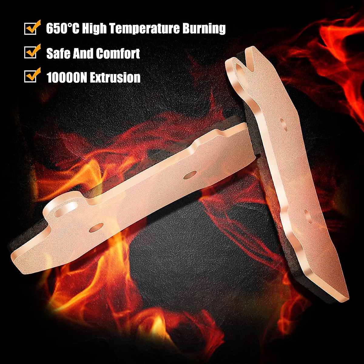 RANSOTO 2Front & 1Rear Sintered Brake Pads Kit - Compatible with 2008-2022 Harley Road Glide, FLHR Road King, FLHX Street Glide, Electra Glide Ultra Classic - Replaces FA409 41854-08