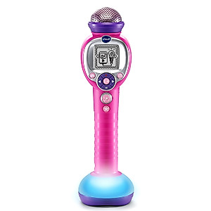 VTech Kidi Star Music Magic Microphone, Pink