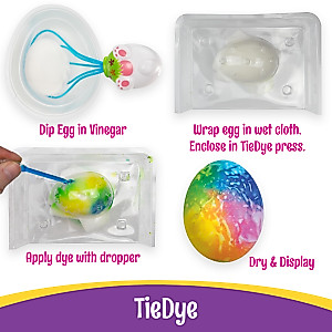 PAAS Easter Egg Decorating Bundle, Includes 1 Deluxe Kit, 1 Tie Dye Egg Dying Kit, and PAAS Whiskers for Easy Egg Dying, Food Safe Dye for Family Easter Activity (3 Piece Bundle)