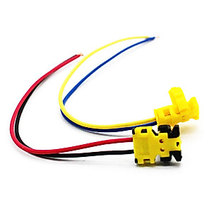 GSKMOTOR 2PCS Airbag Clockspring Plug Air Bag Connector Clock Spring Wire Compatible with Ford(About 795 Models) Chrysler Dodge...