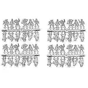 Mars Figures 72070-1/72 Scale Plastic Model Kit Zombie Pirates, Model kit