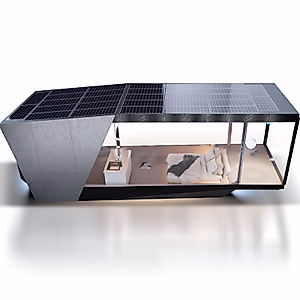 Prefab Homes | Prefab Tiny House with Bathroom & Kitchen | 29.4m² Modular Mobile Home for Backyard, Hotels, Offices, Bars, Outdoor Living | Versatile Tiny Home for Adults