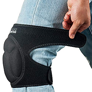 KneeMate Knee Pads for Garden, Suitable for Gardening, House Cleaning, Construction Work, Flooring Kneepads with Thick EVA Foam Padding, Comfortable Kneeling Cushion for Floors Cleaning Scrubbing