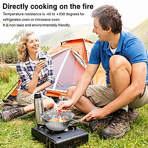 EYE4TECHS Aluminum Pot With Lids 4 Quart 2pcs - 3.8 Liter Disposable Heat Locking Cooking Containers - Freezer Air Fryer and Oven Safe - Recyclable Pot for Camping Vacation Trips (Kosher Certified)