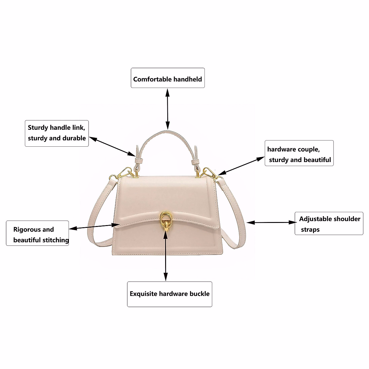 XTAPAN Women Moon Luna Cat Purses Pu Leather Cute Cat Cross Body Shoulder Bag Black